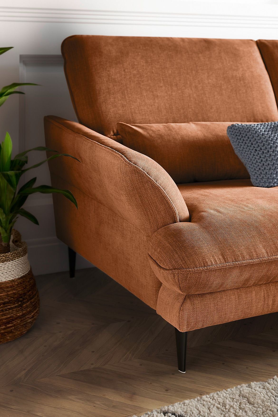 GALLERY M branded by Musterring Ecksofa Lena, mit Kaltschaum, Sitzhöhe 46 cm