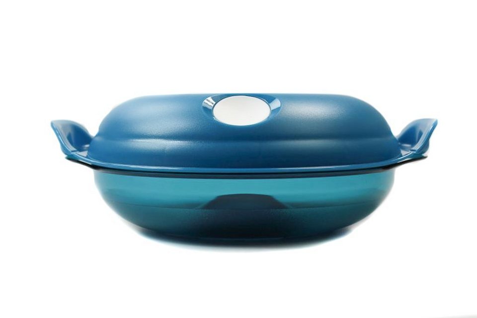 Tupperware Mikrowellenbehälter Mikro Fix 700 Ml Blau SpÜltuch