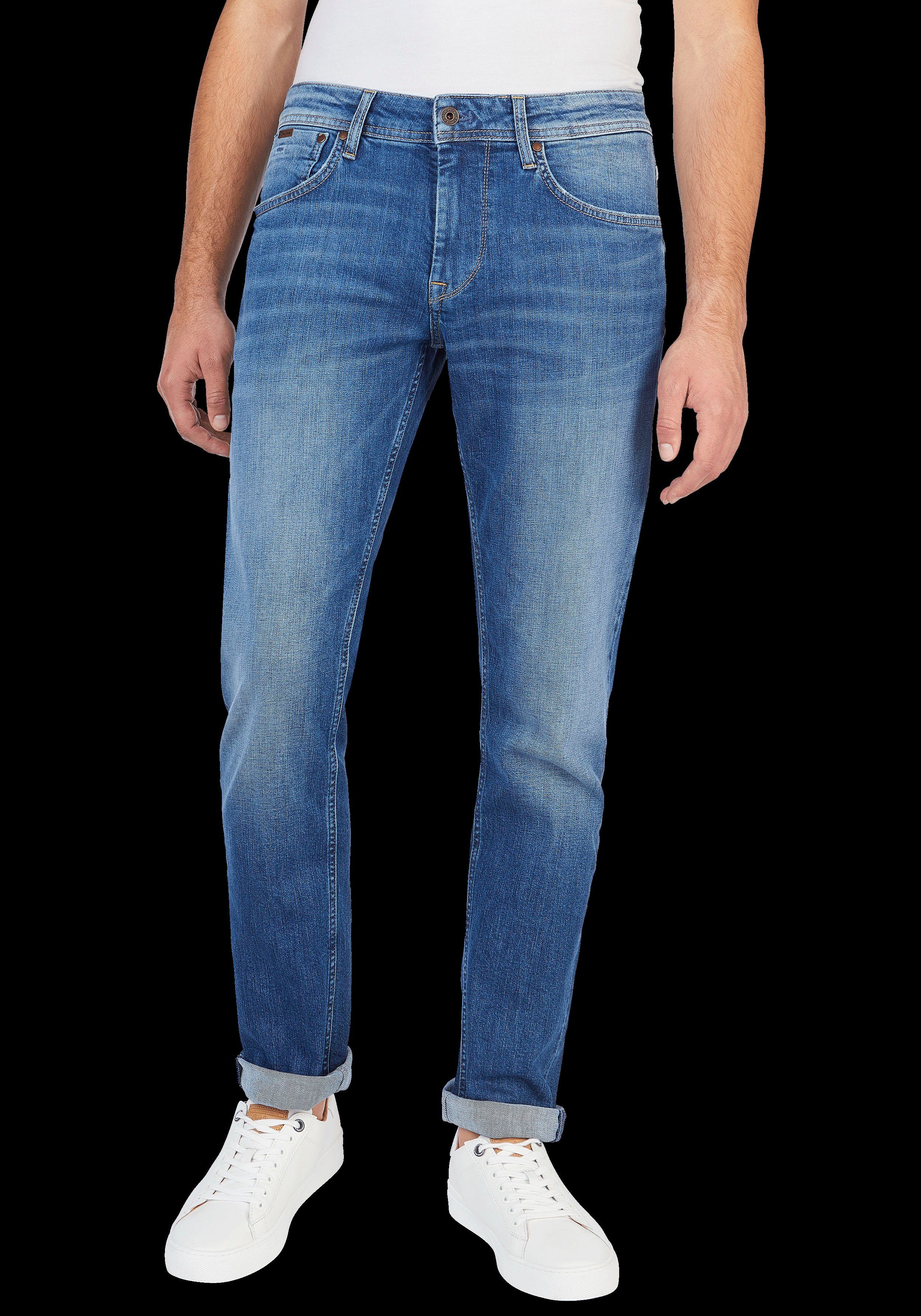 Pepe Jeans Regular-fit-Jeans CASH, Perfekte Passform durch den ...
