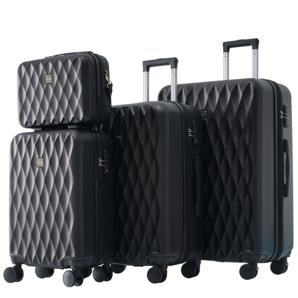 Hauss Spole Trolleyset Gepäckset Handgepäck 4set Reisekoffer Koffer