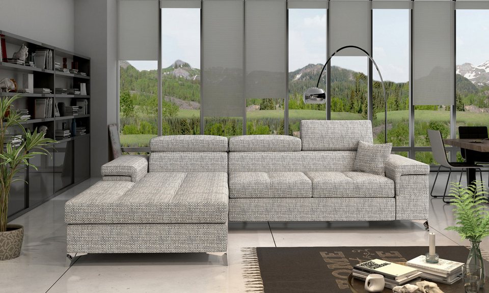 Mf Design Polsterecke Ricardo Mit Bettfunktion