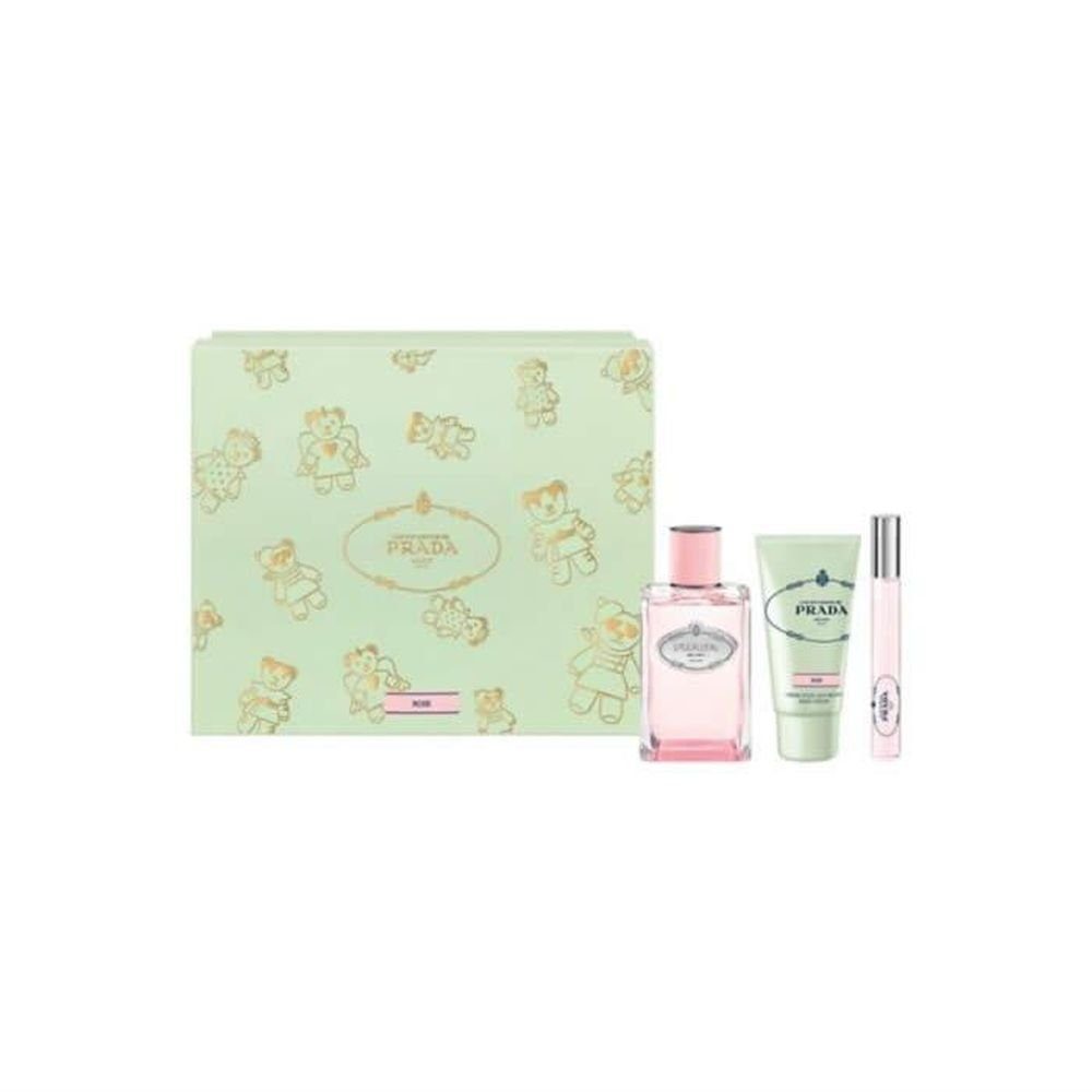 PRADA Eau de Parfum SET Prada Infusion Rose EDP 100 ml + Handcreme 100 ...