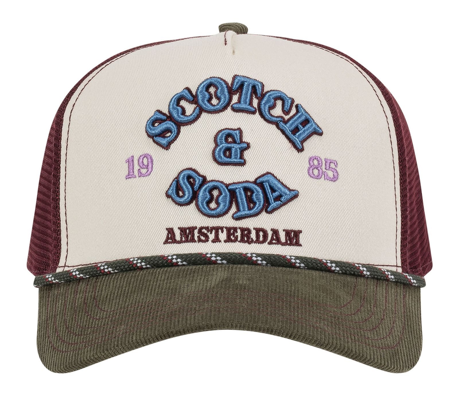 Scotch & Soda Baseball Cap Breezy Adjustable Trucker Hat