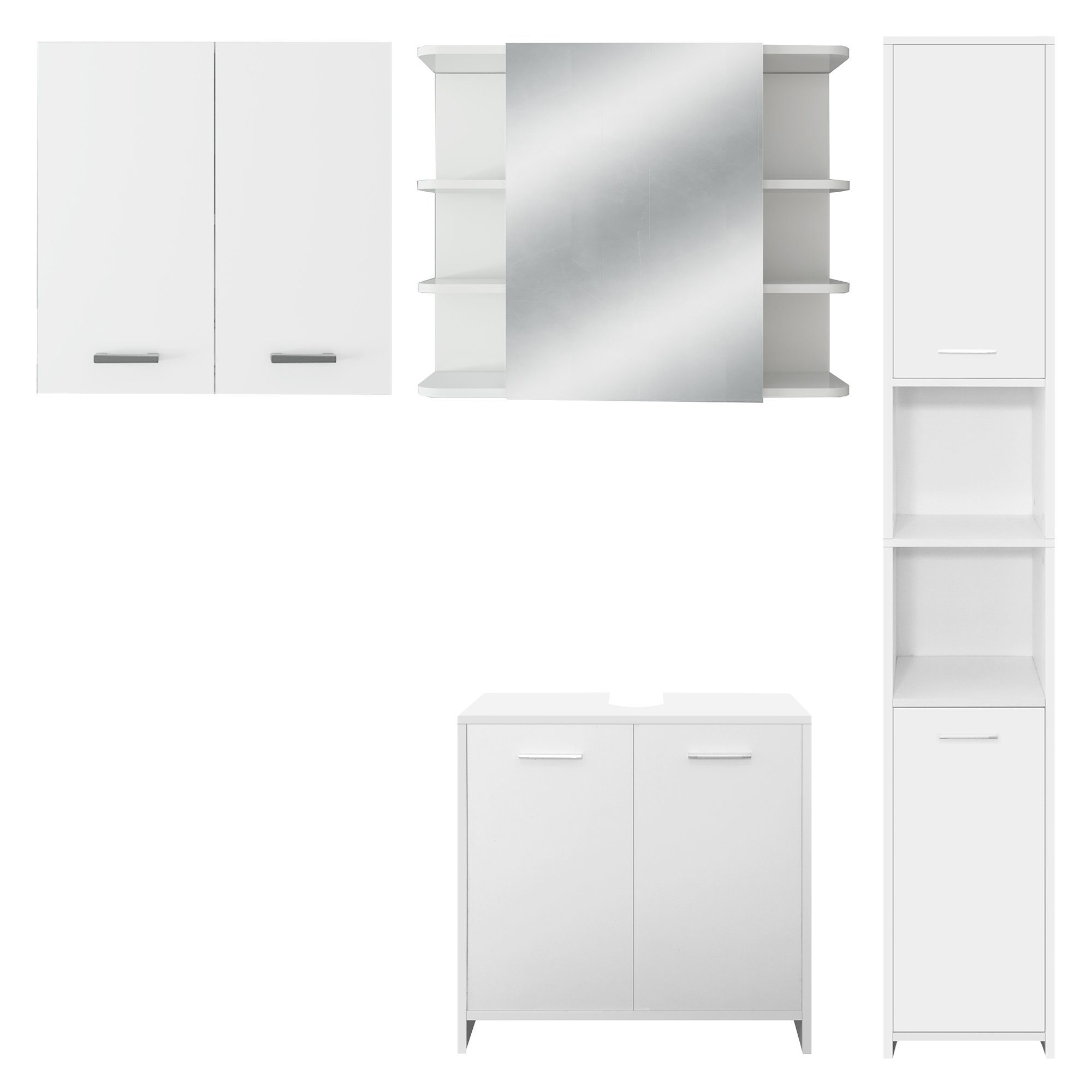 Ml Design Badezimmer Set Badmöbel Set Badezimmermöbel Set Komplettset