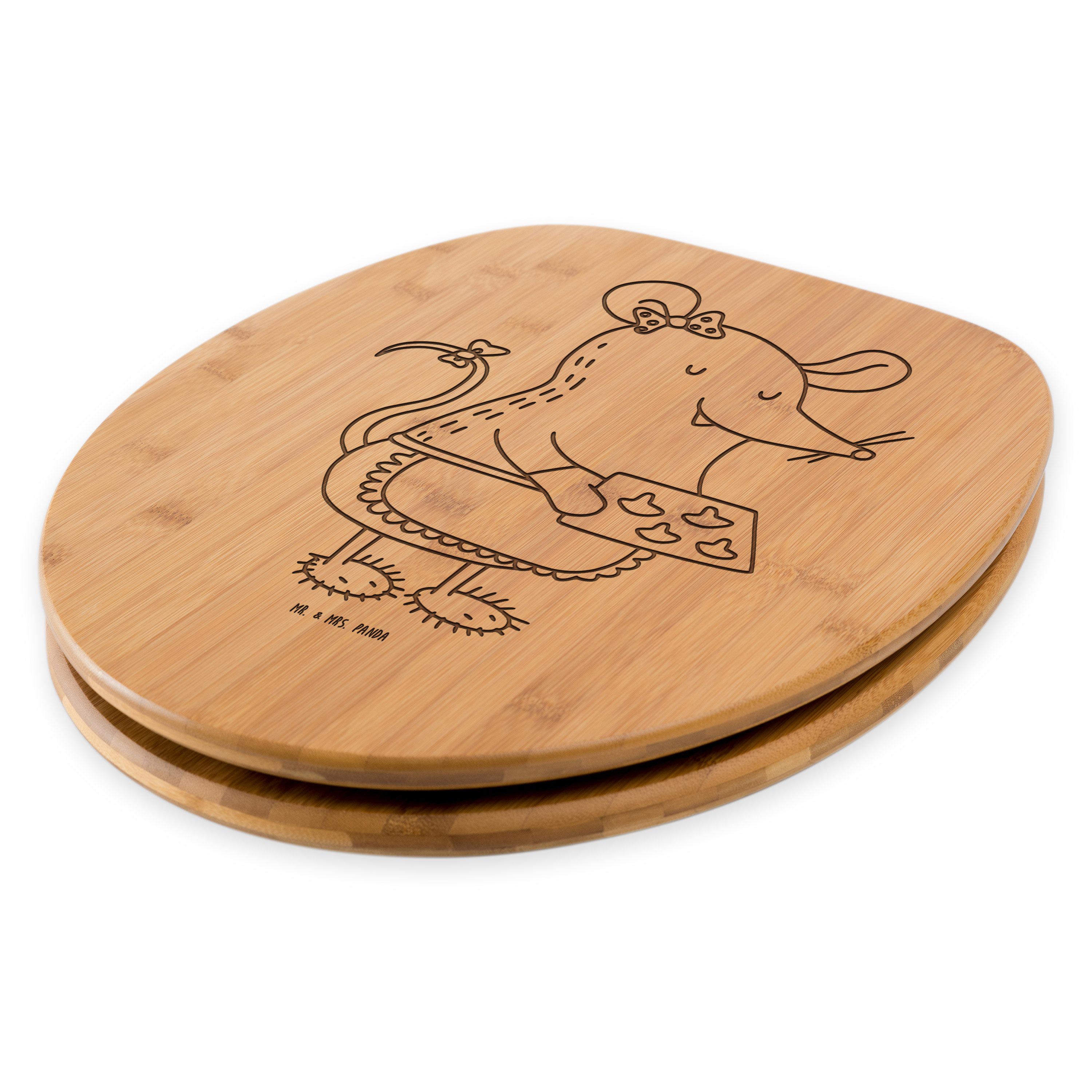 Mr. & Mrs. Panda WC-Sitz Maus Kekse, WC Sitz, Transparent ...