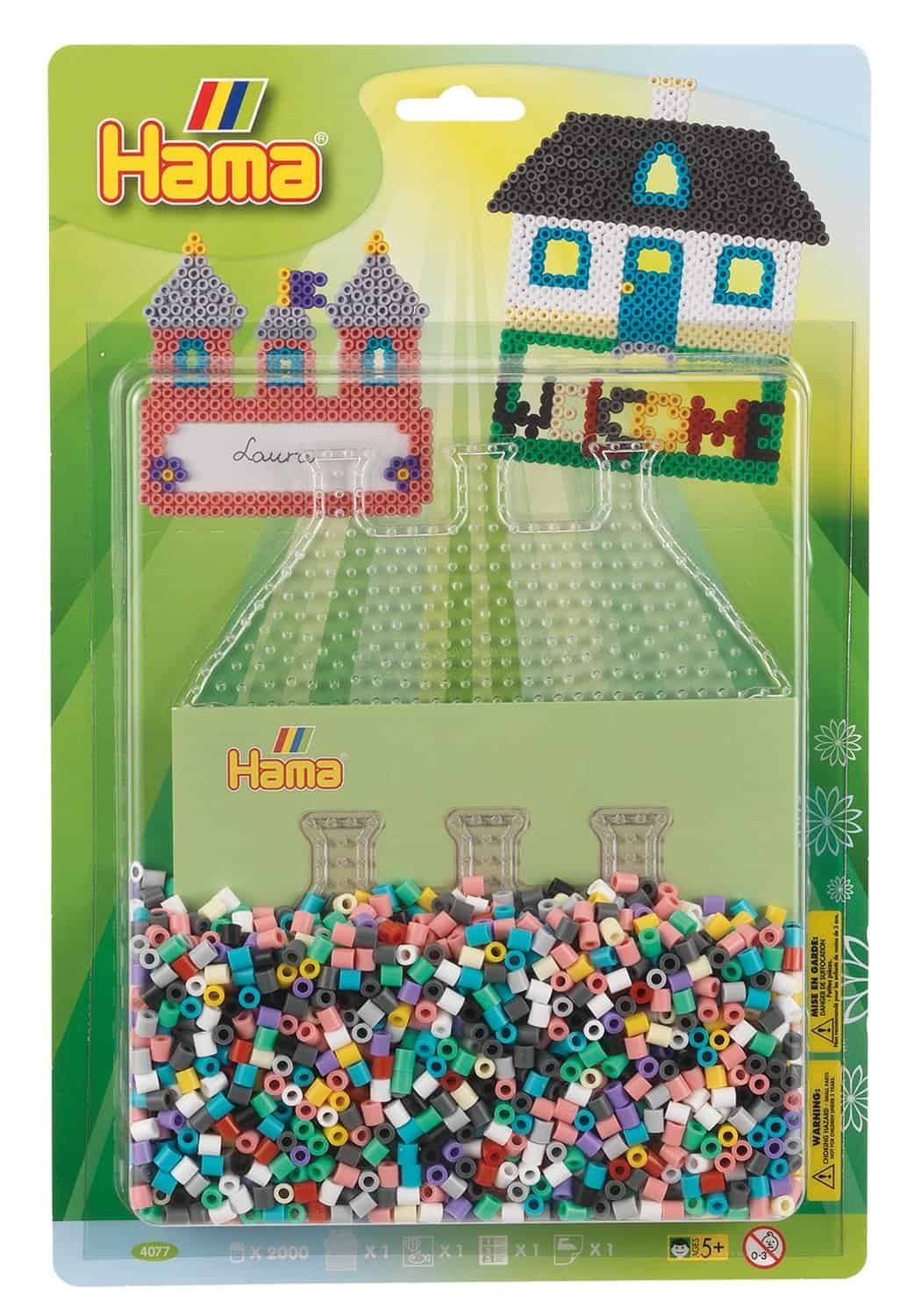 Hama Bügelperlen Hama Blister Schloß Midi-Bügelperlen