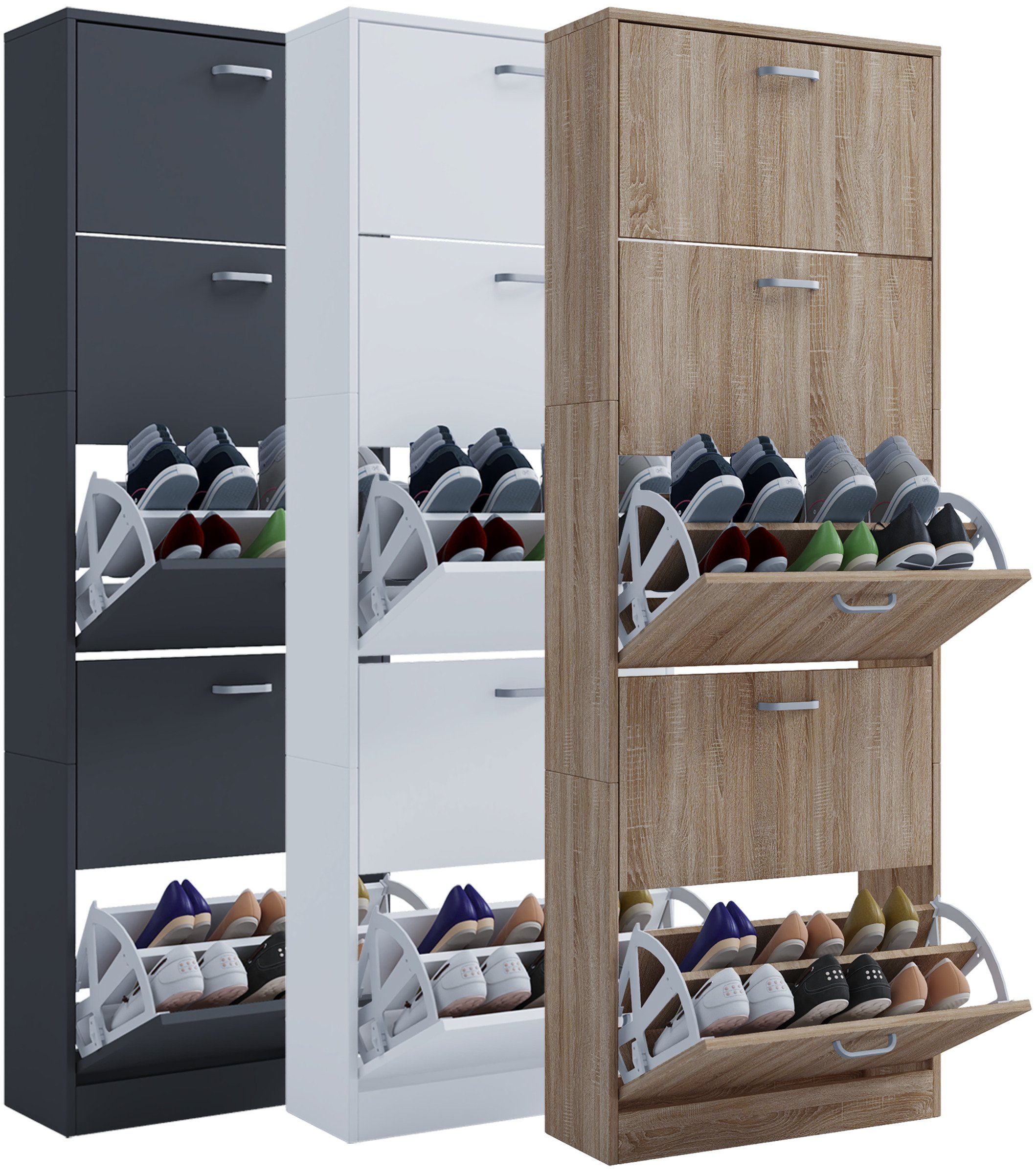 Schuhschrank 2m Hoch