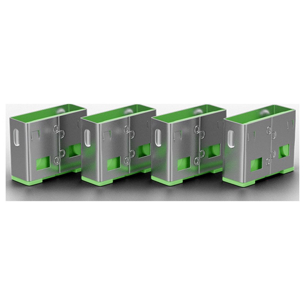 Lindy Laptopschloss LINDY USB-A Port Schloss USB-Lock + Key 4er Set ...