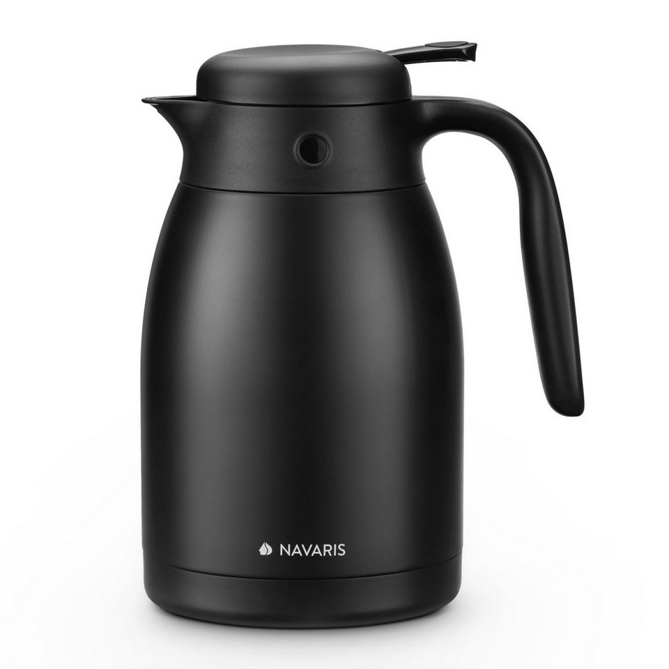Navaris Isolierflasche Isolierkanne Warmhaltekanne Aus Edelstahl 15l