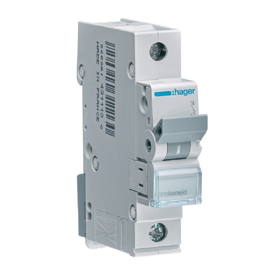Hager Verteiler MCN120, Hager LS-Schalter 1polig 6kA C-20A 1M MCN120 online kaufen | OTTO