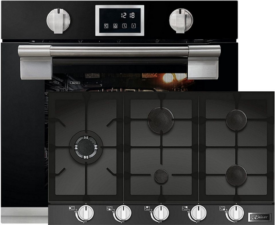 Kaiser Küchengeräte Backofen Set Eh 6338 S Kcg 9387 Mit 1 Fach