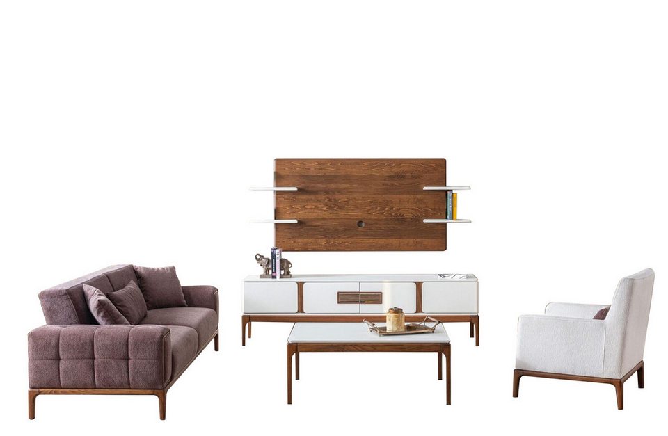 Jvmoebel Wohnzimmer Set Modern Sofagarnitur 5tlg Exklusive Möbel
