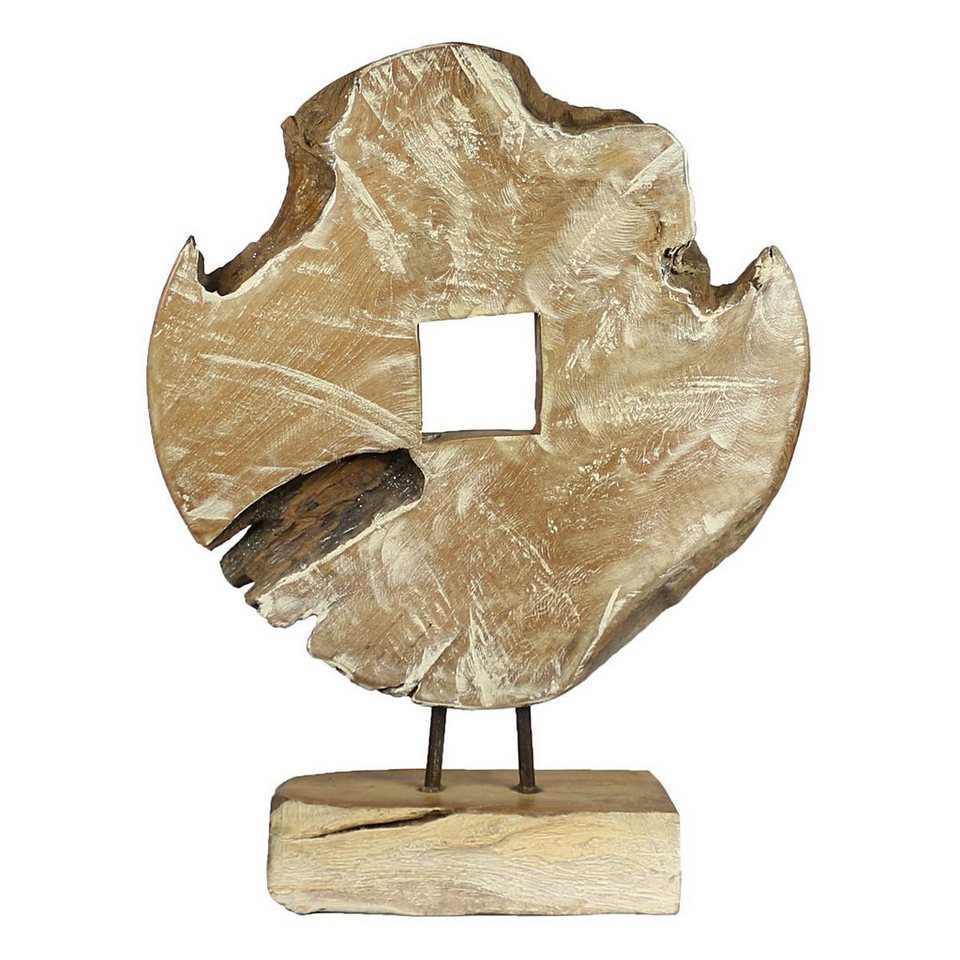 Oriental Galerie Dekofigur Skulptur Natur Münze Rund Nr7 1 St