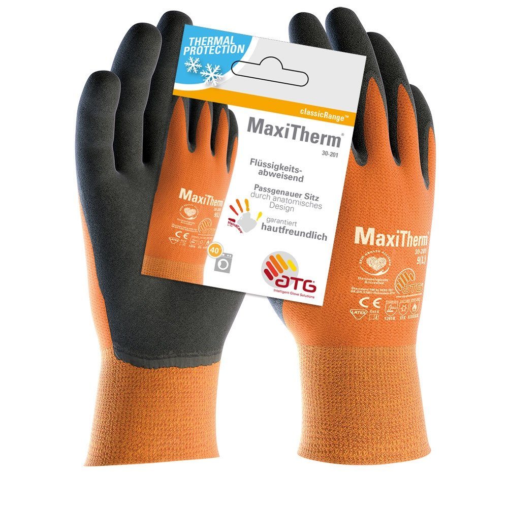 ATG Arbeitshandschuh-Set Maxitherm® Polyacryl/Polyester-Strickhandschuh (30-201 Hct)