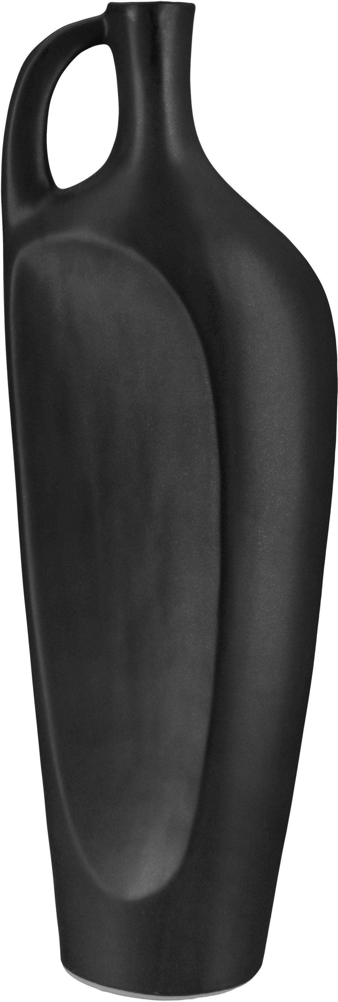 Gilde Tischvase Flaschenvase Nera Höhe Ca 55 Cm 1 St Dekorative