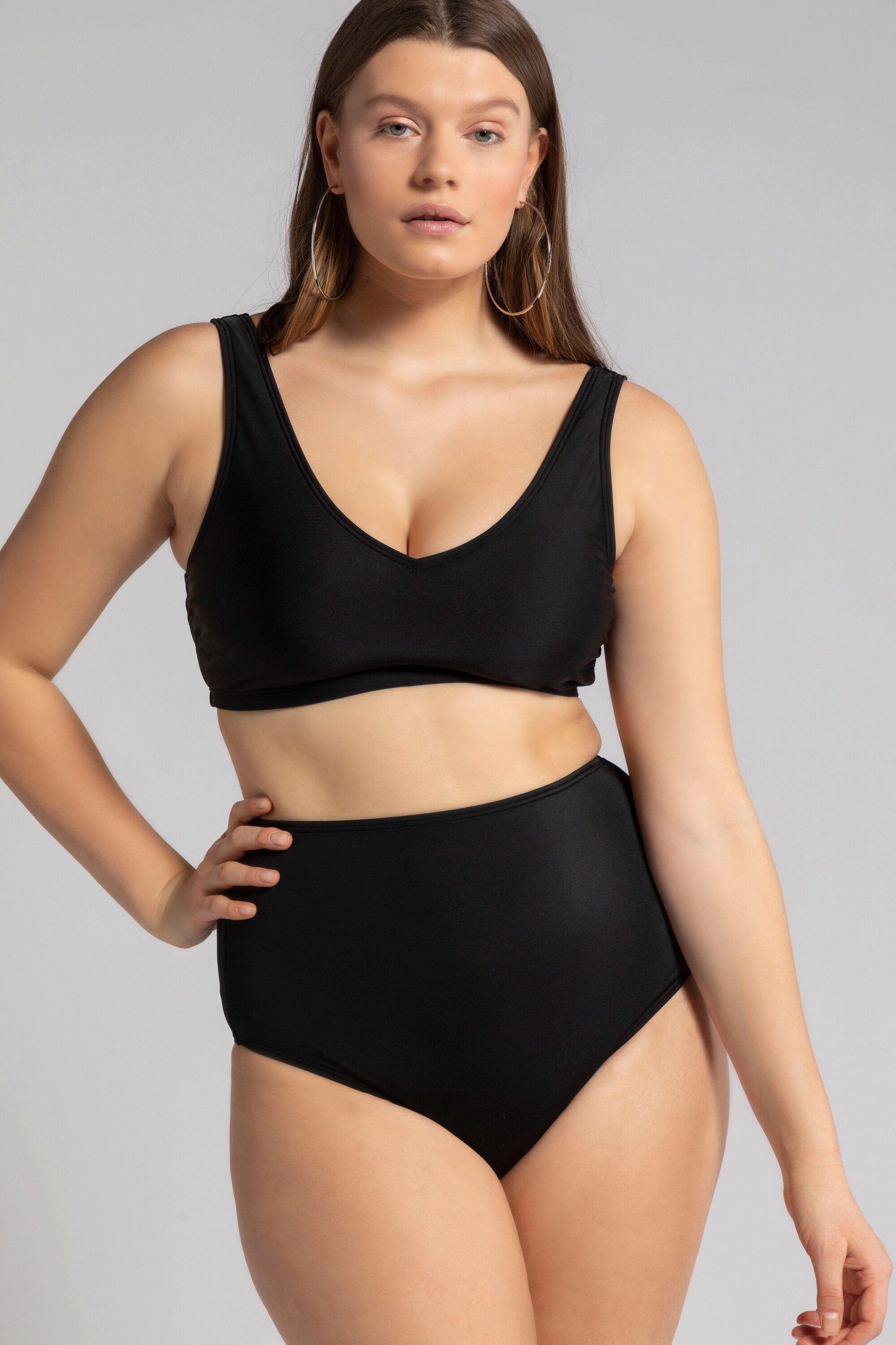 Studio Untold Soft-BH Bikini-Top herausnehmbare Softcups V-Ausschnitt