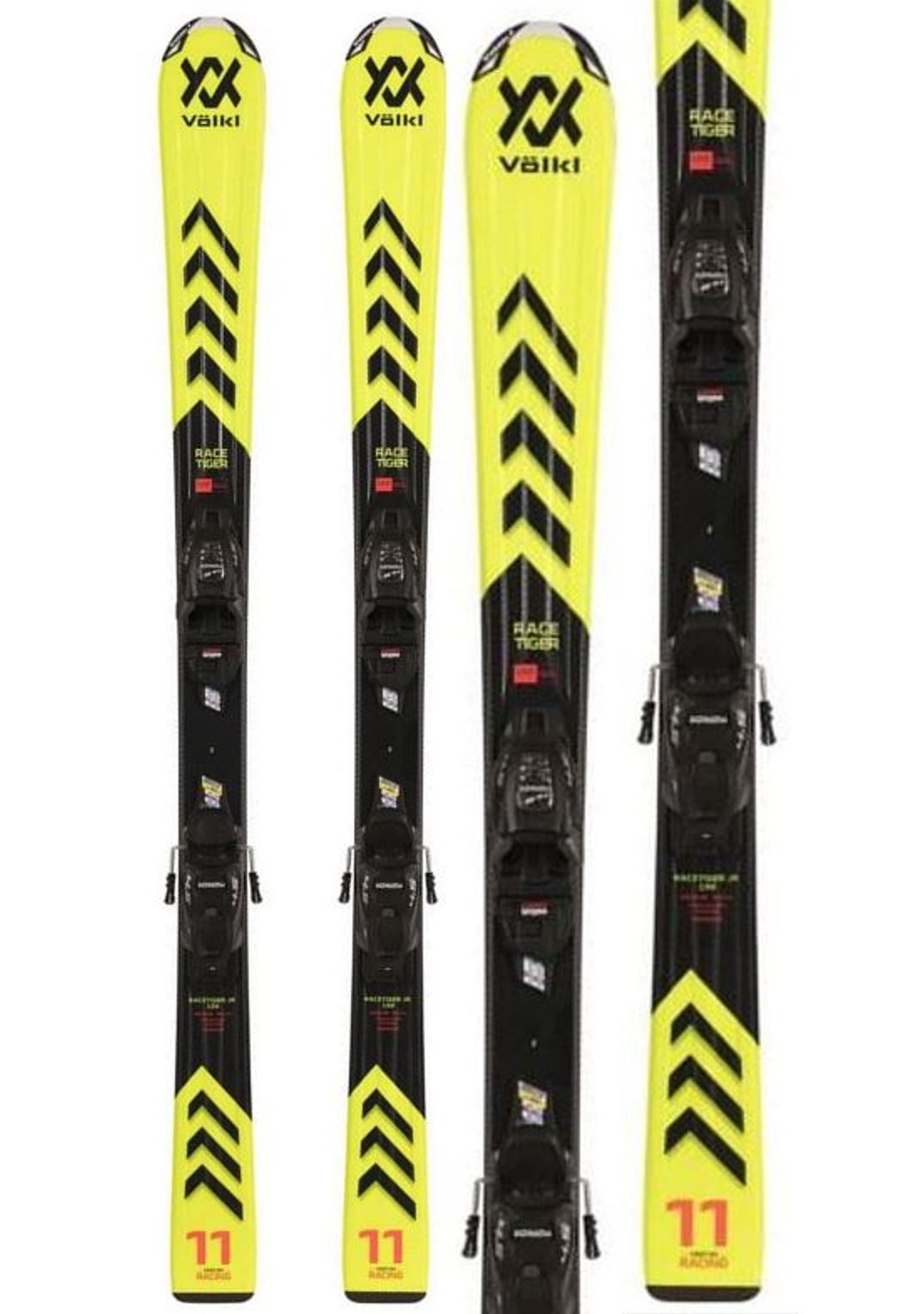 Völkl Ski, Völkl Junior Racetiger yellow Skiset 100-120 2024
