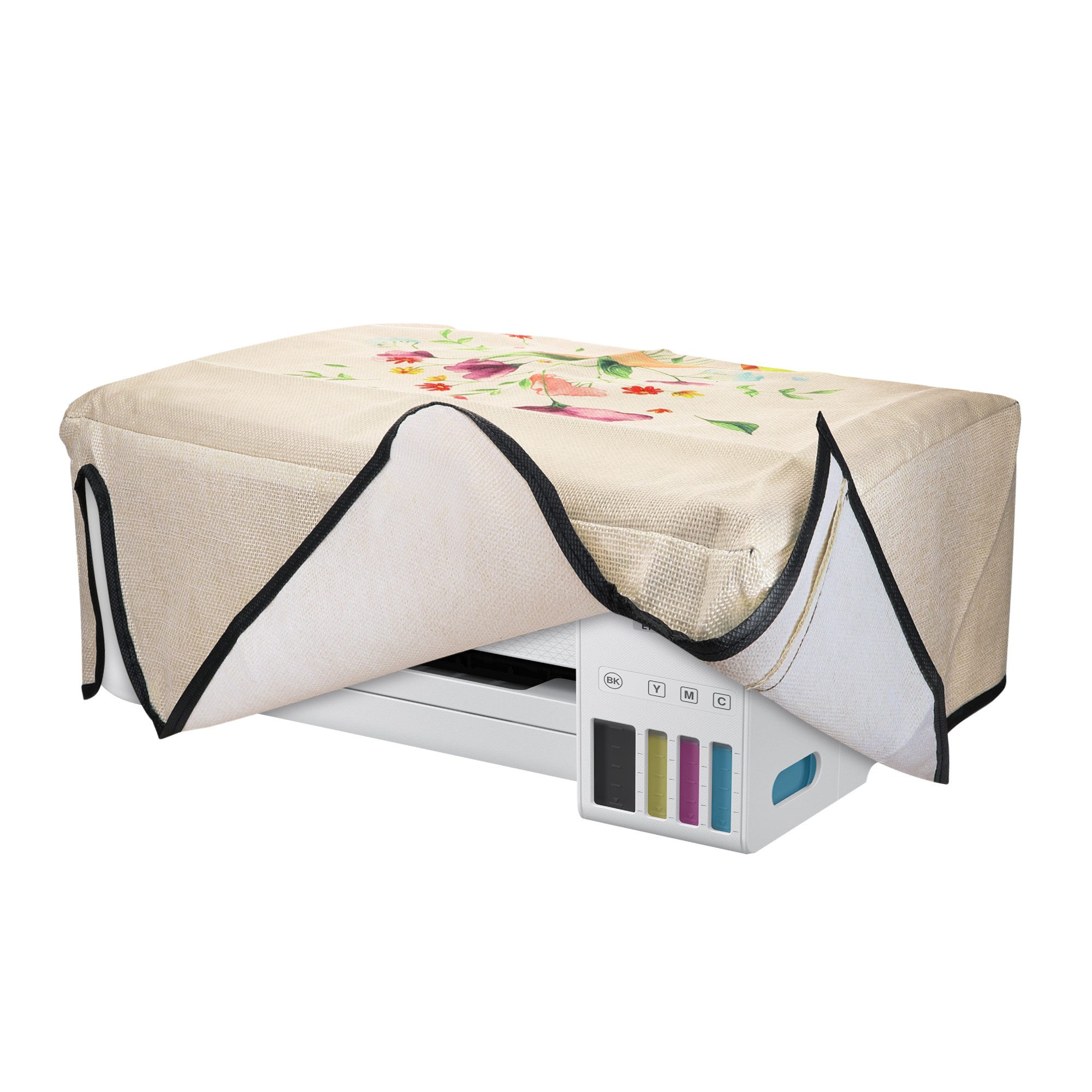Kwmobile Etui Leinen Cover Für Epson Ecotank Et 2850 Ecotank Et 2856