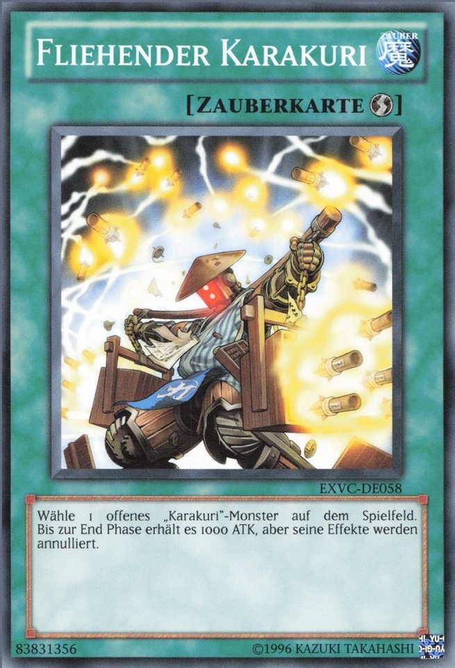 ᐅ Recollectibles Sammelkarte Yugioh Karte Fliehender Karakuri Deutsch