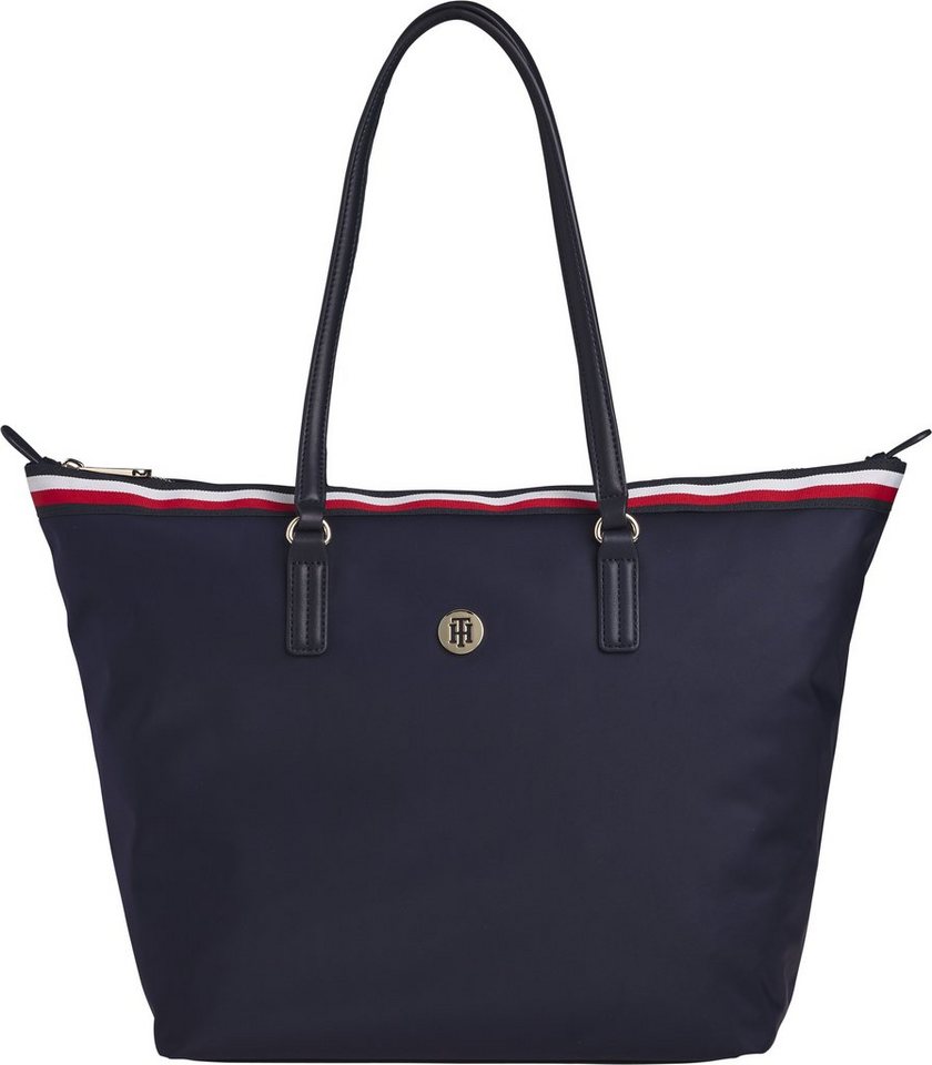 Tommy Hilfiger Shopper Poppy Tote Corp Mit Goldfarbenen Details