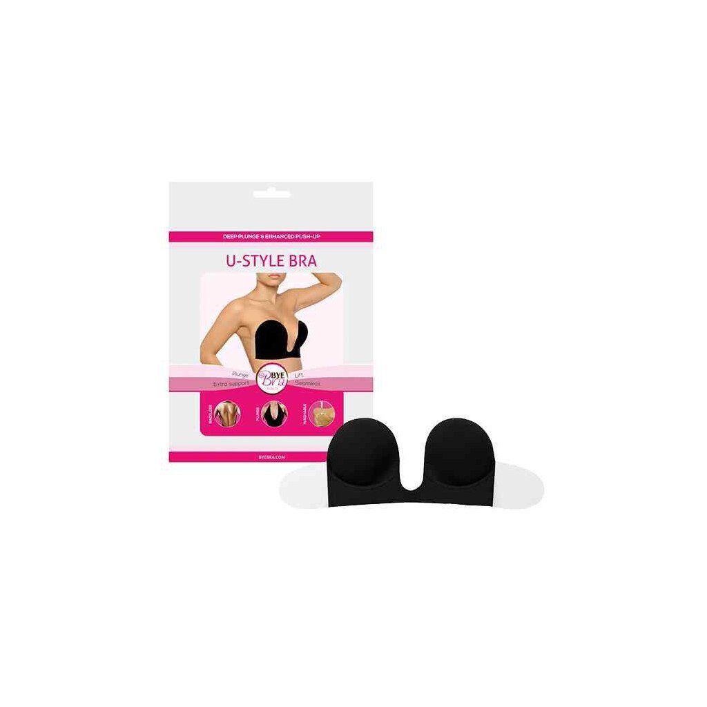 Bye Bra Klebe-BH Bye Bra U-Style Bra Black Cup A - E