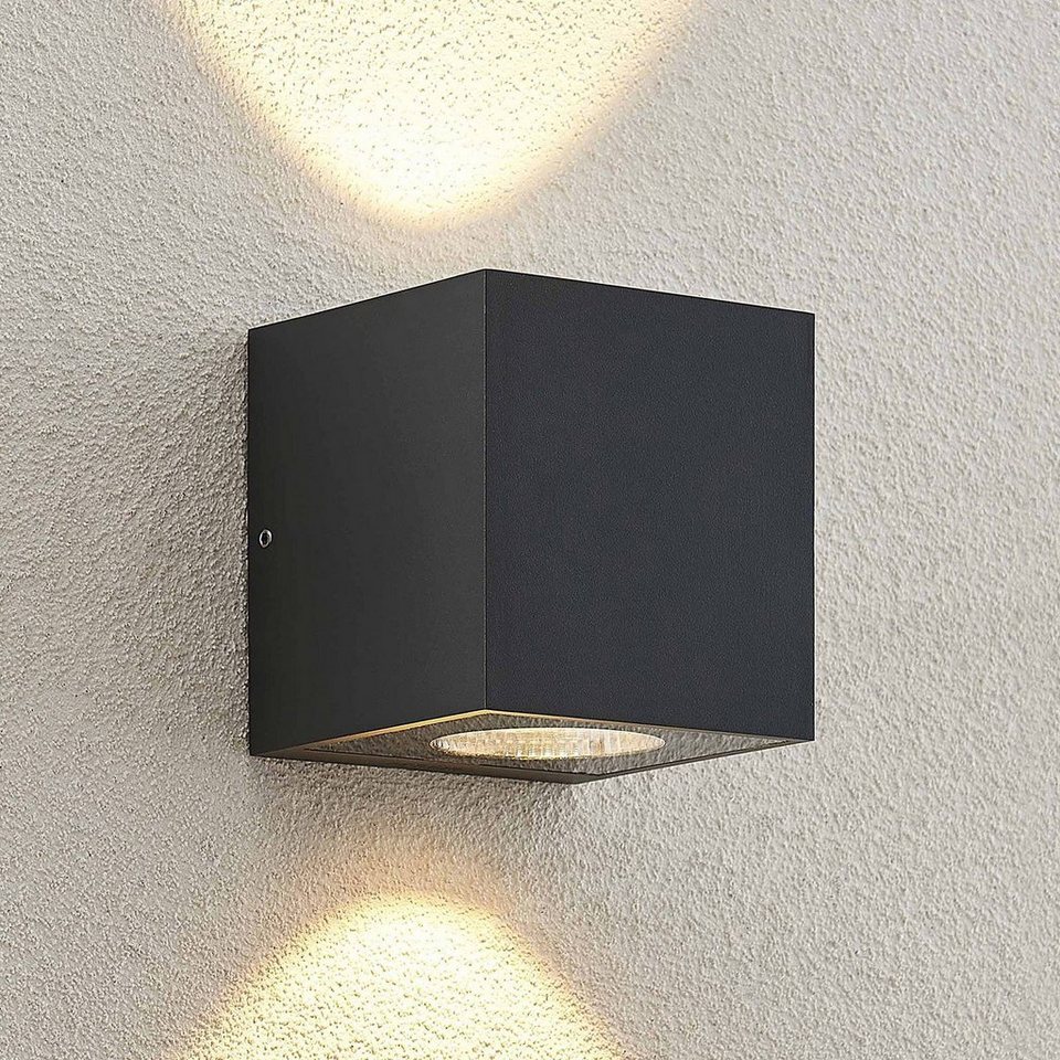 Arcchio Led Außen Wandleuchte Tassnim Dimmbar Led Leuchtmittel Fest