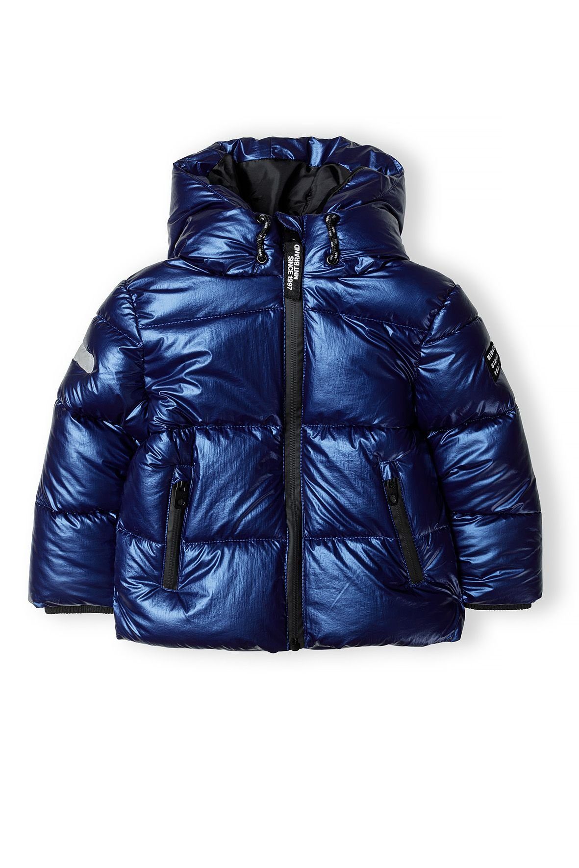 MINOTI Winterjacke im Metallic-Look (3-14y), bequemes Design und angenehmer Stoff