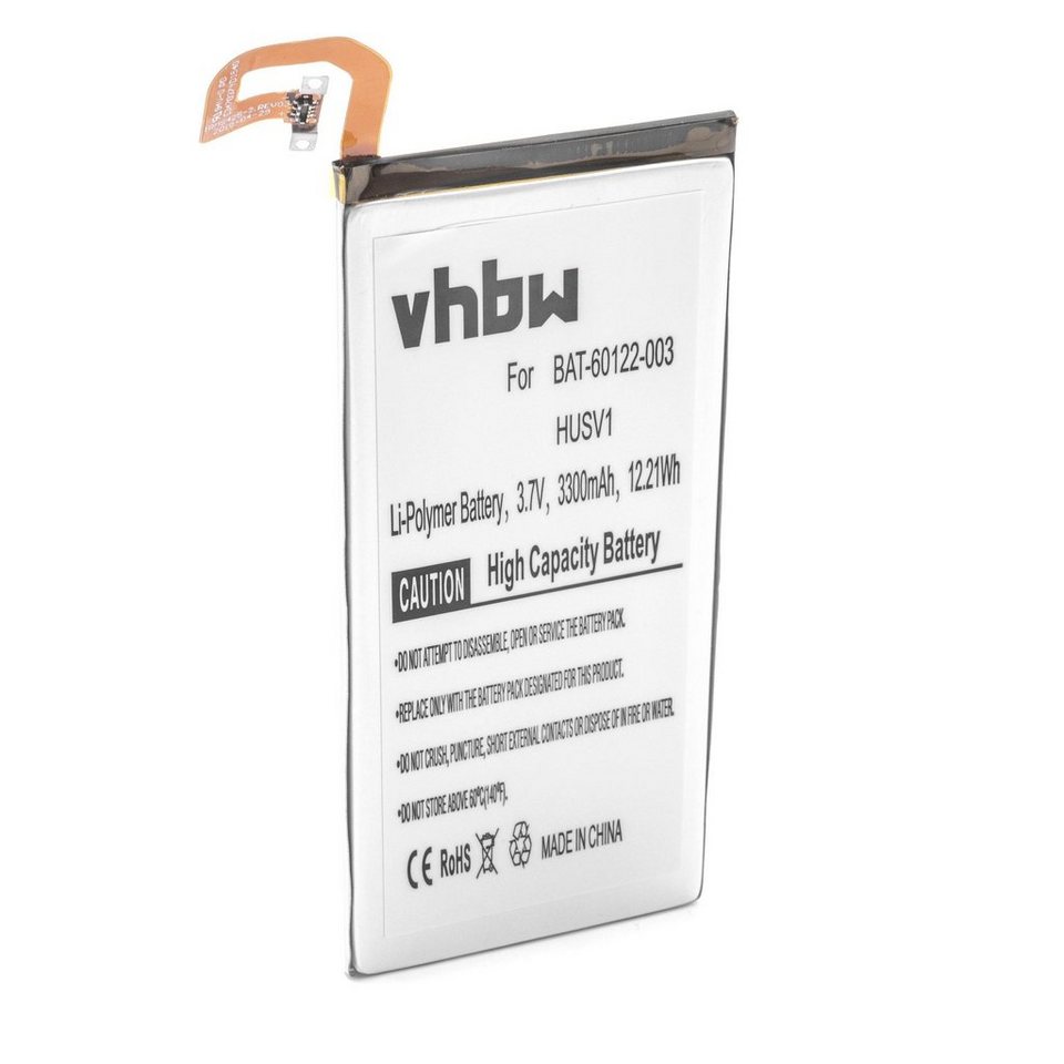 Vhbw Ersatz Für Blackberry Bat 60122 003 Husv1 Für Mobilfunk 3300 Mah