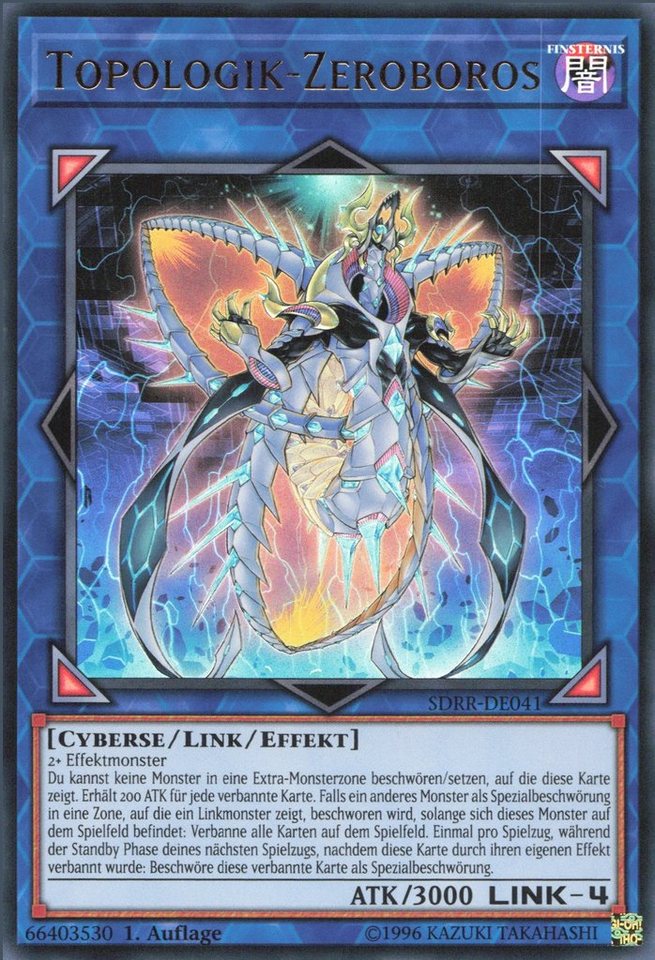 Recollectibles Sammelkarte Yugioh Karte Topologik Zeroboros Deutsch Yu