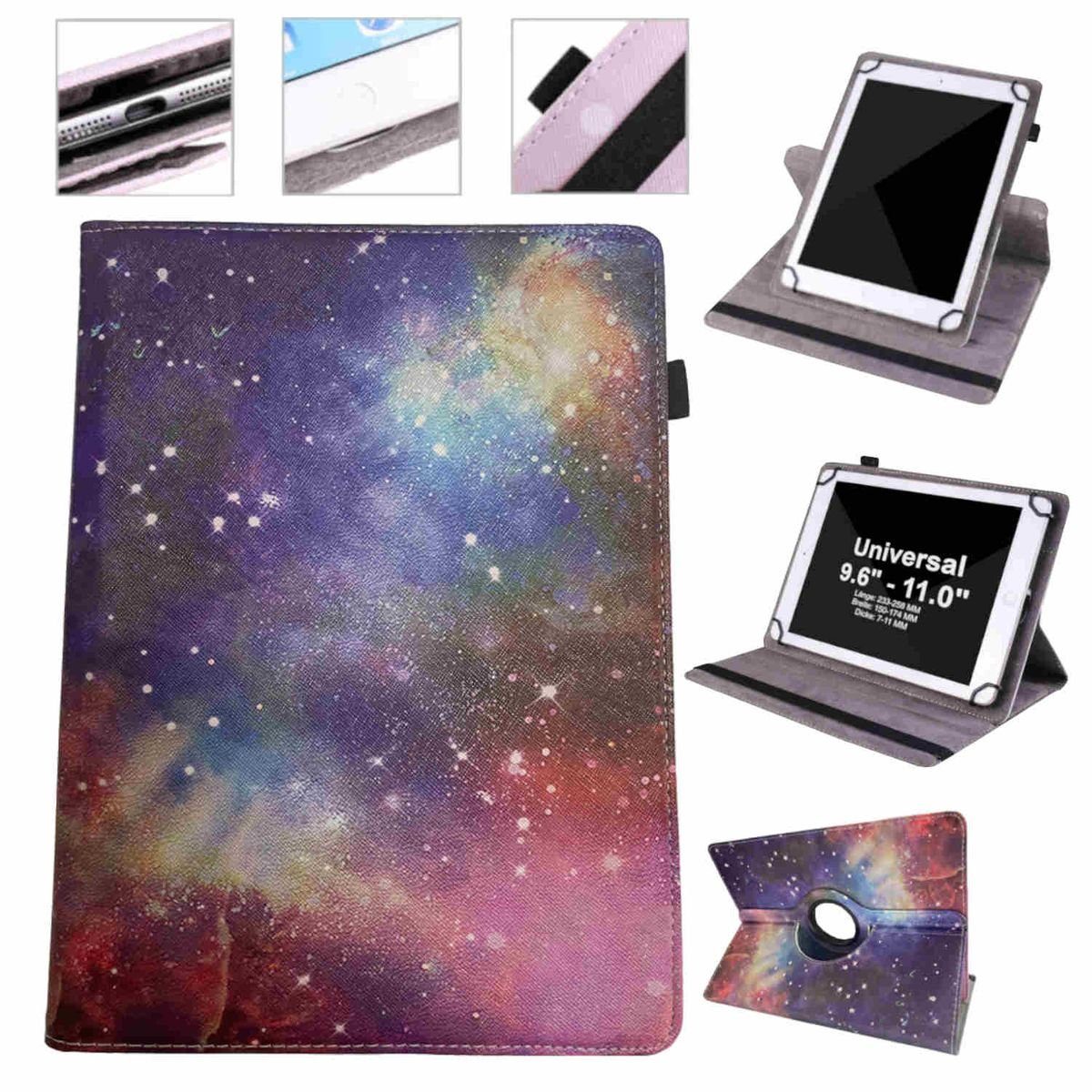 Wigento Tablet Hülle Für Samsung Galaxy Tab S9 S9 Fe 360 Grad Uni