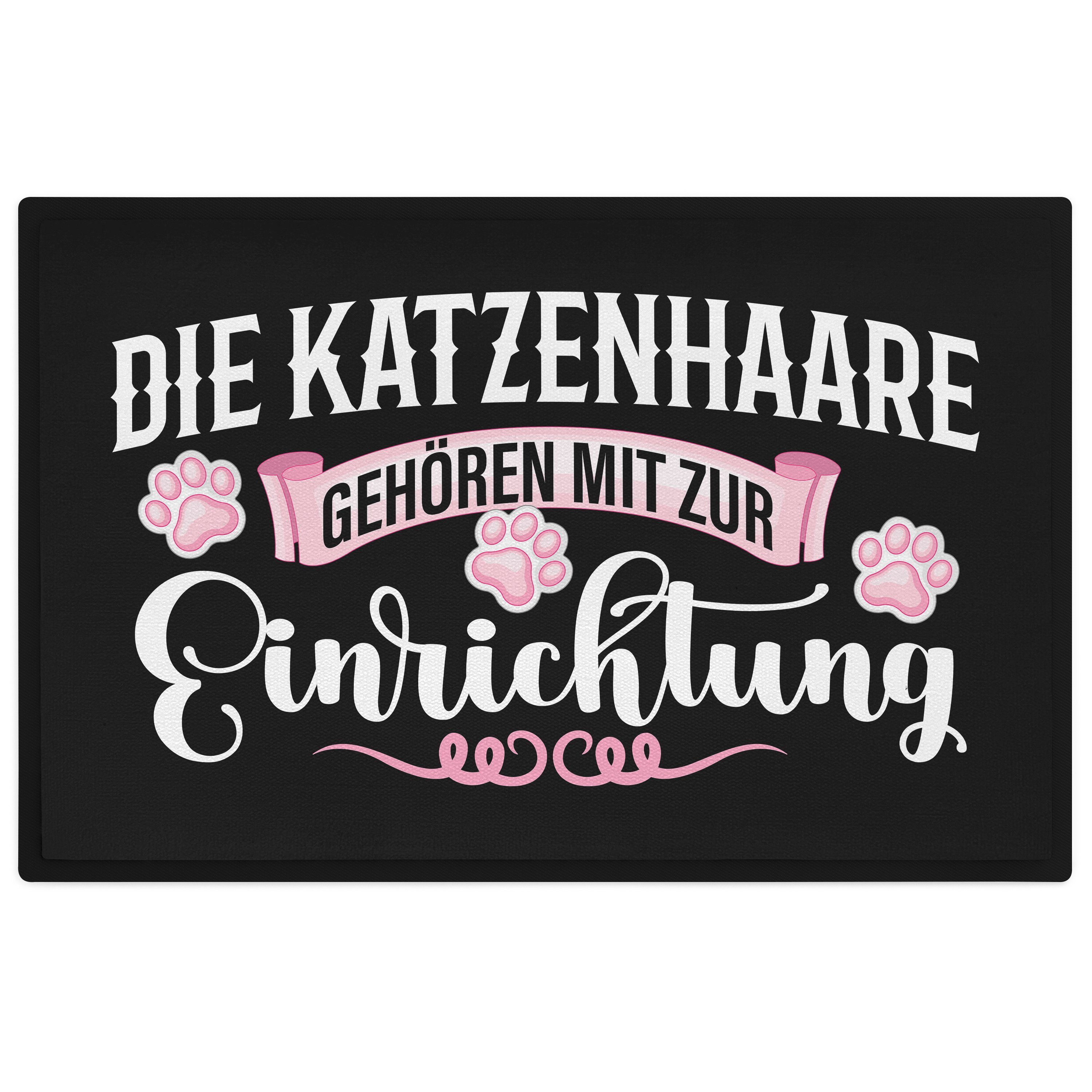 Fußmatte Fußmatte Mit Spruch Katzen Haare Gehören Zur Einrichtung