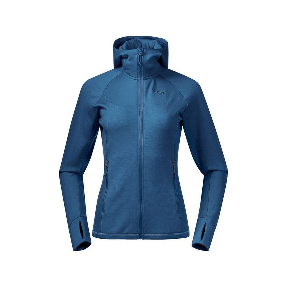 Bergans Wollmantel Blau Passform Textil 1 Tlg Modisch Und Modern