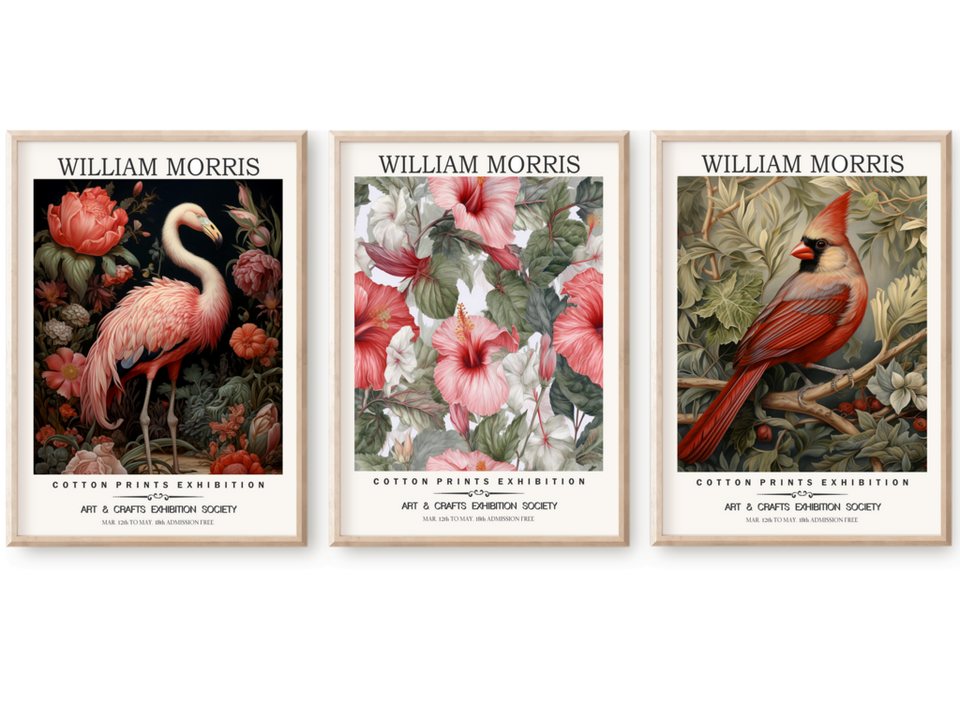 Homestyle Accessoires Poster Bilderset Wandbilder Bilderwand William