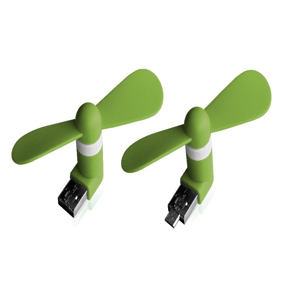 XLAYER Mini USB-Ventilator XLayer Mini Fan 2-in-1 Ventilator für ...