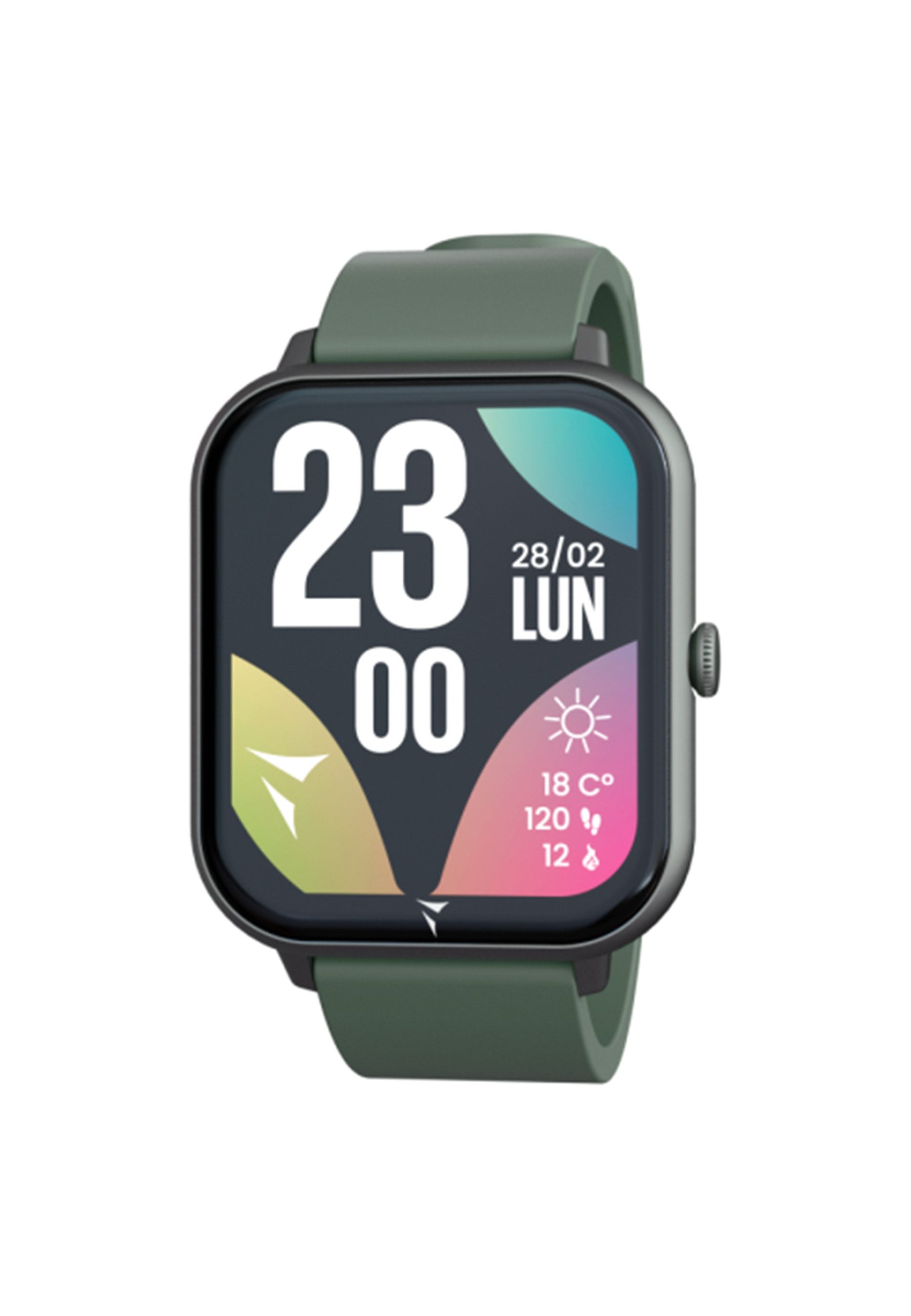 Techmade Smart Watch Glow Dark Green Smartwatch Set
