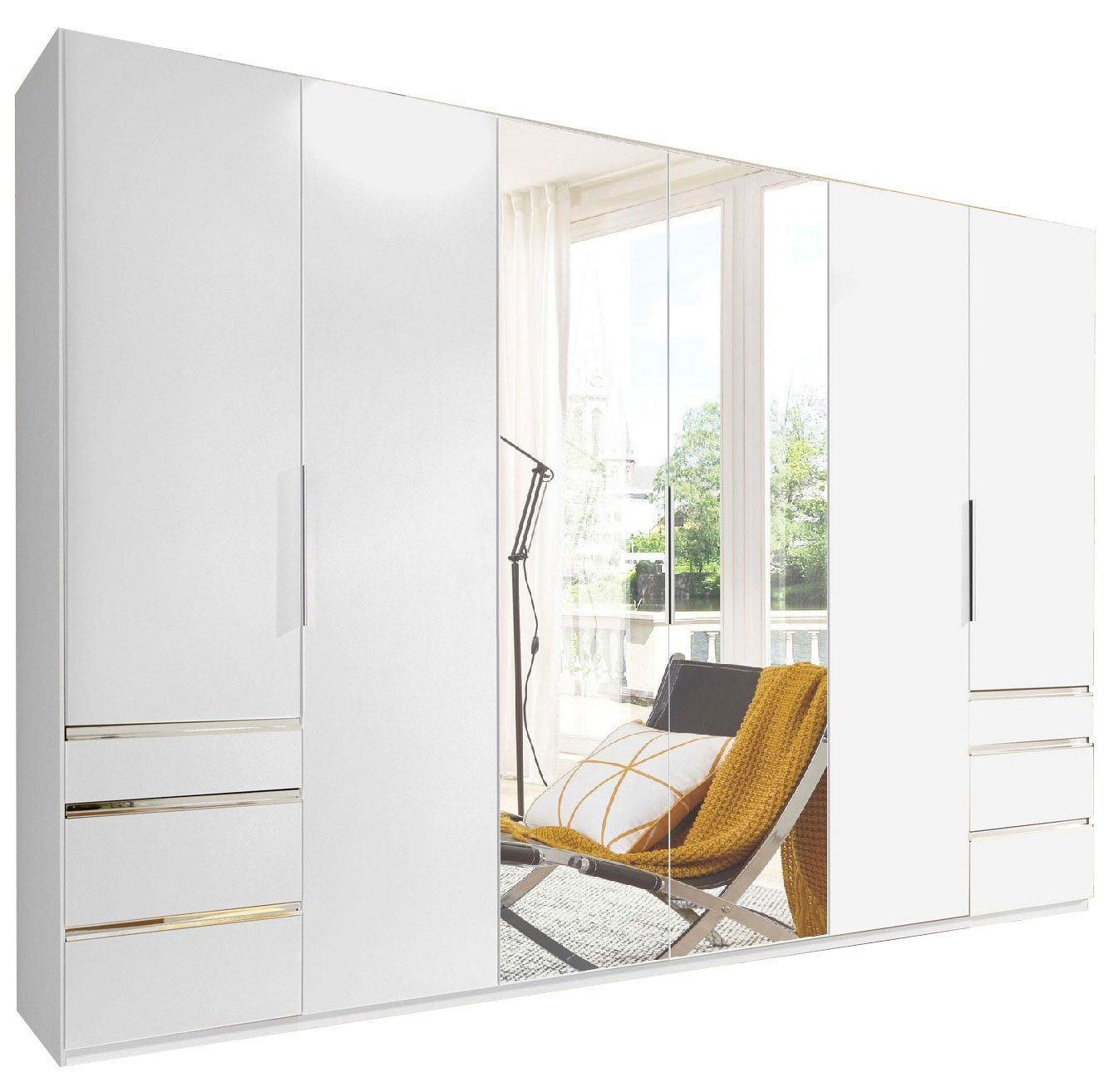 Wimex Kleiderschrank Level Level 1 St Kleiderschrank 300cm 6 Türig