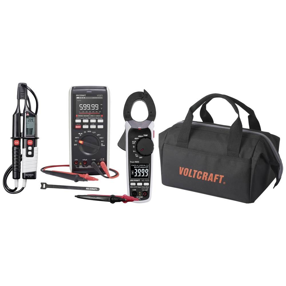 VOLTCRAFT Multimeter Messgeräteset Elektromeister, Datenlogger