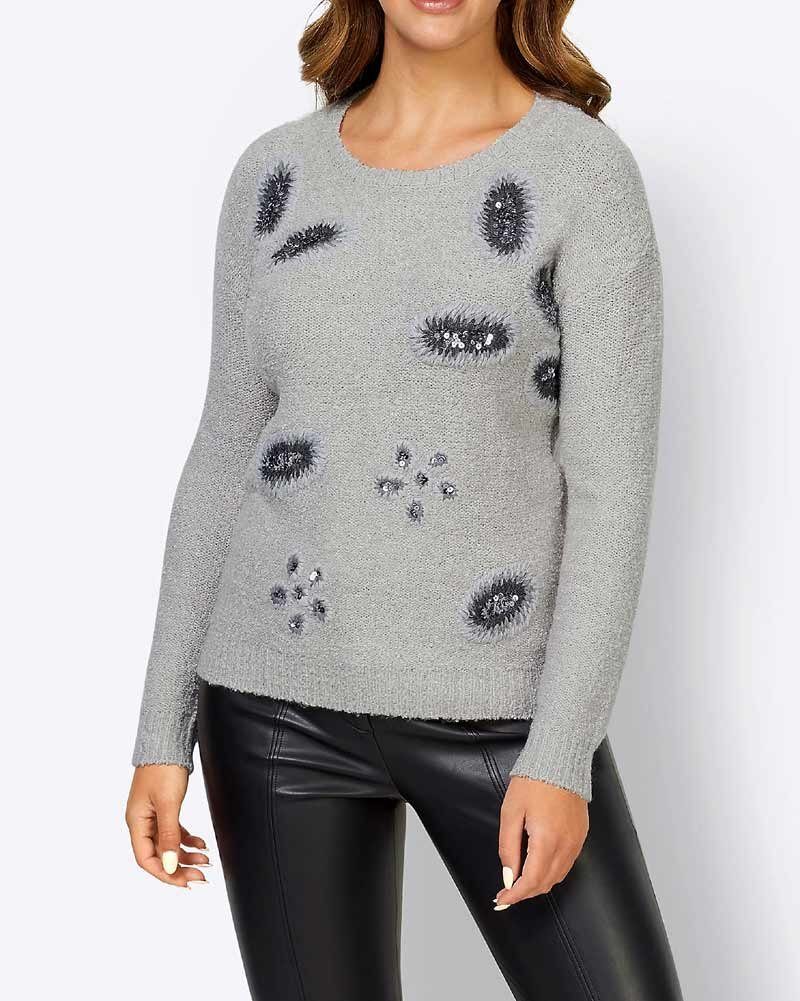 Ashley Brooke by heine Wickelpullover ASHLEY BROOKE Damen Designer ...