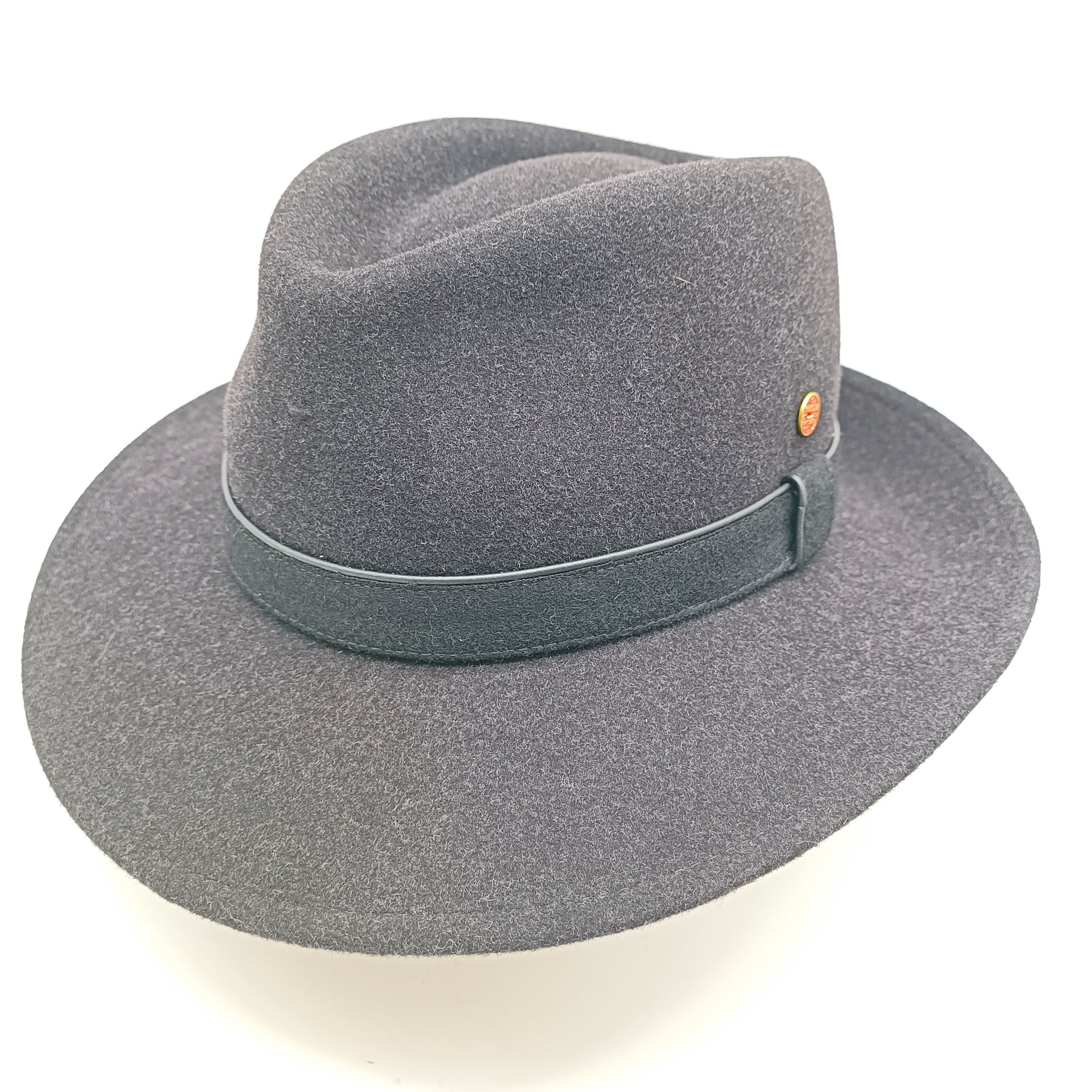 Mayser Filzhut Doren Fedora anthrazit