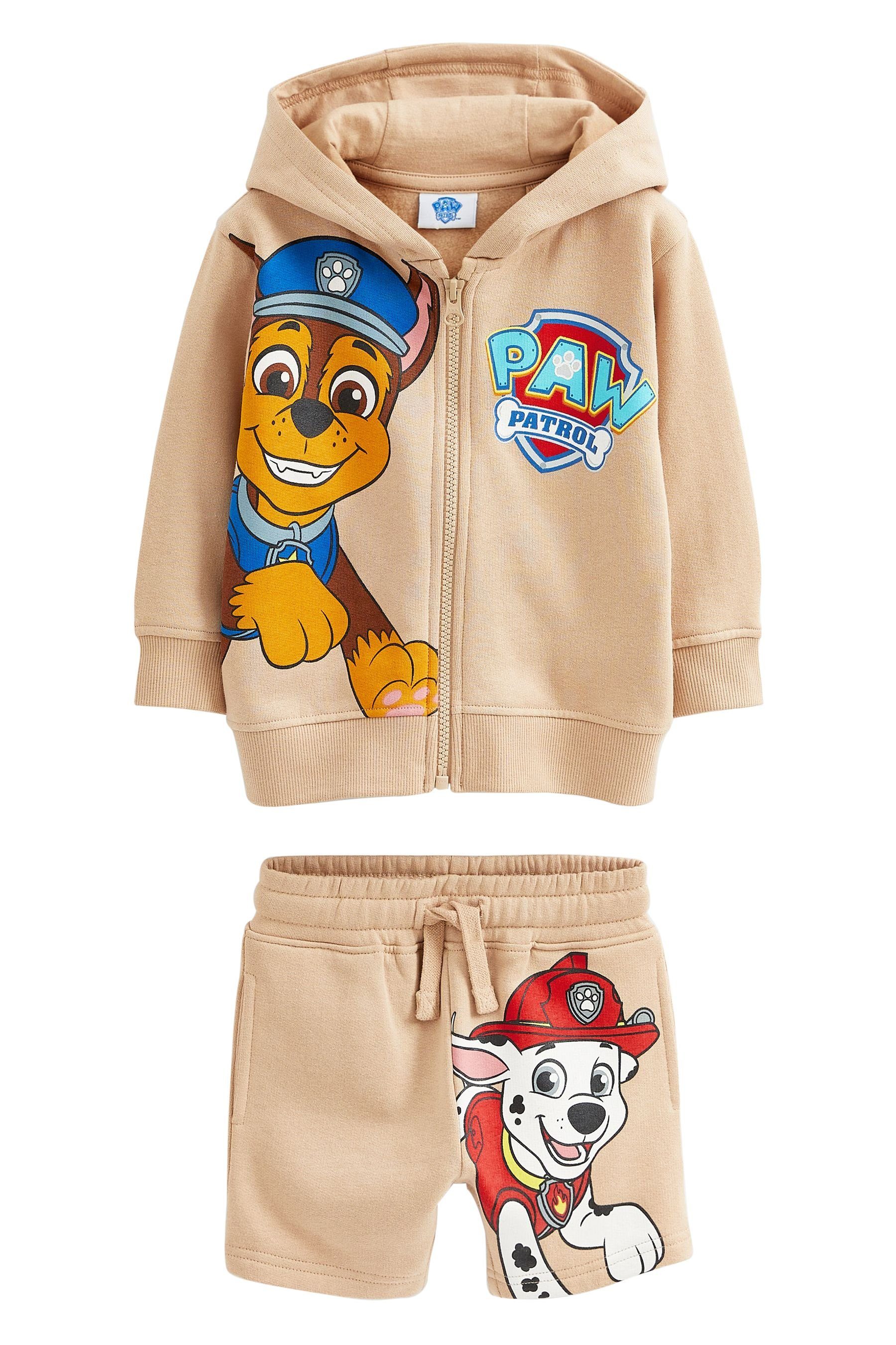 Next Sweatanzug Kapuzenjacke Mit Reißverschluss Und Shorts Im Set 2