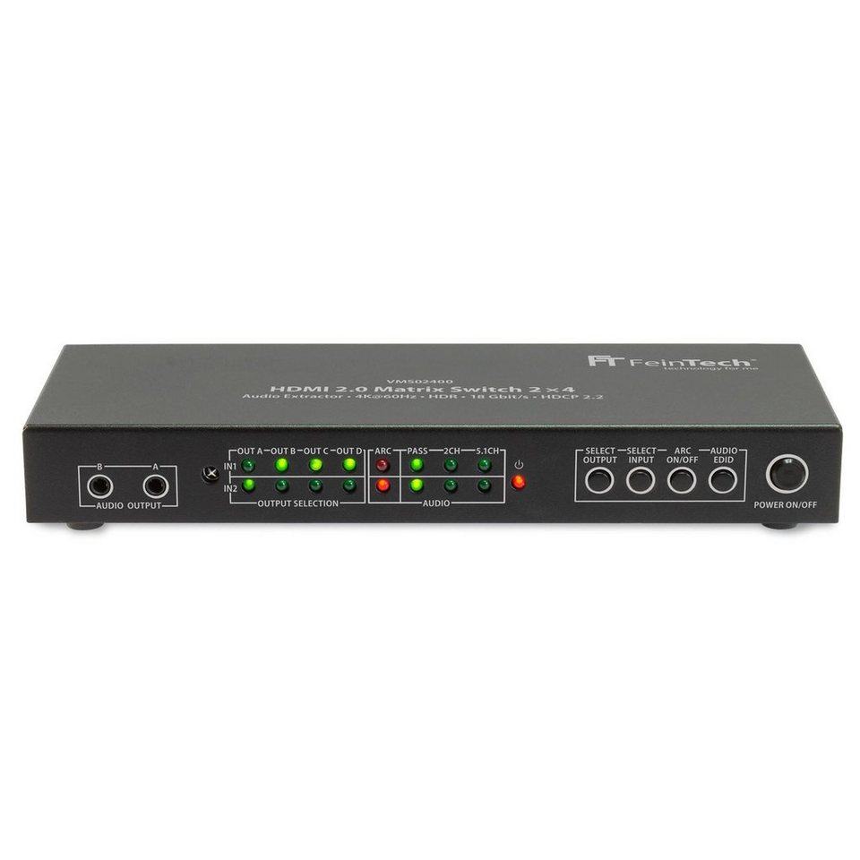 FeinTech Audio / Video Matrix-Switch VMS02400 HDMI 2.0 Matrix Switch ... FeinTech Audio / Video Matrix-Switch VMS02400 HDMI 2.0 Matrix Switch ...