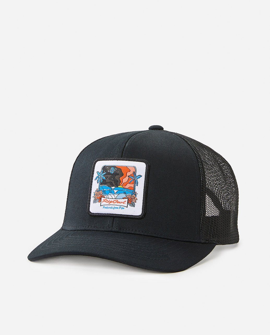 Rip Curl Snapback Cap Custom Curve Trucker Kappe, 60% Baumwolle 40% ...