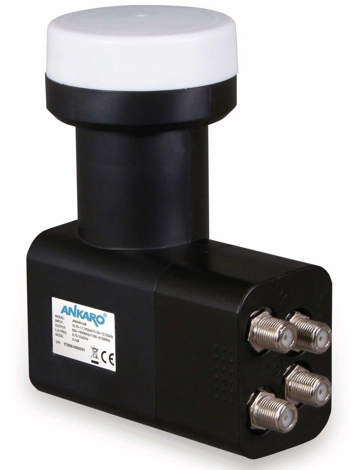 Ankaro ANKARO Quad-LNB LNC 4004 Universal-Quad-LNB, Wasserdicht 100% ...
