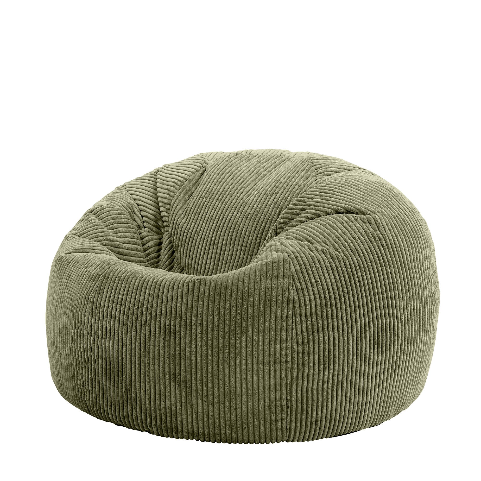 icon Sitzsack Sitzsack Erwachsene aus Cord flauschig „Kingston ...