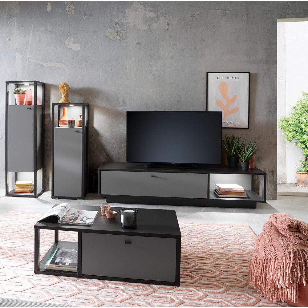 Lomadox Wohnzimmer Set Laval 05 Mega Spar Set 4 St 4 Tlg