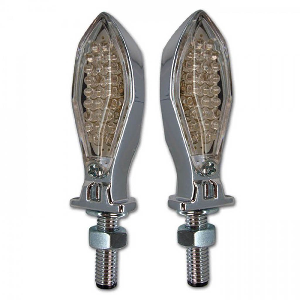 IBEX Blinker LED-Blinker Micro Space chrom klar M8