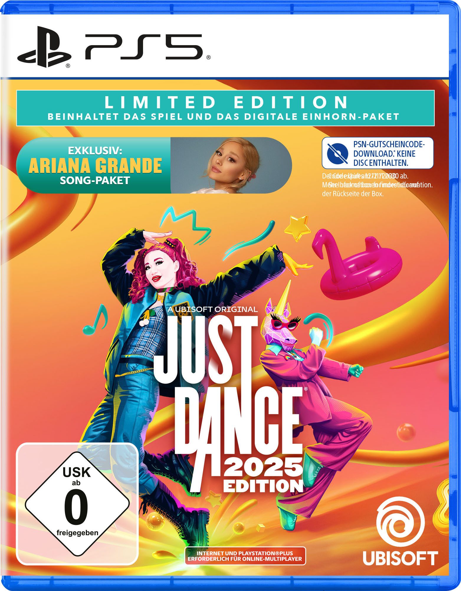 Just Dance 2025 Limited Edition Code In A Box PlayStation 5