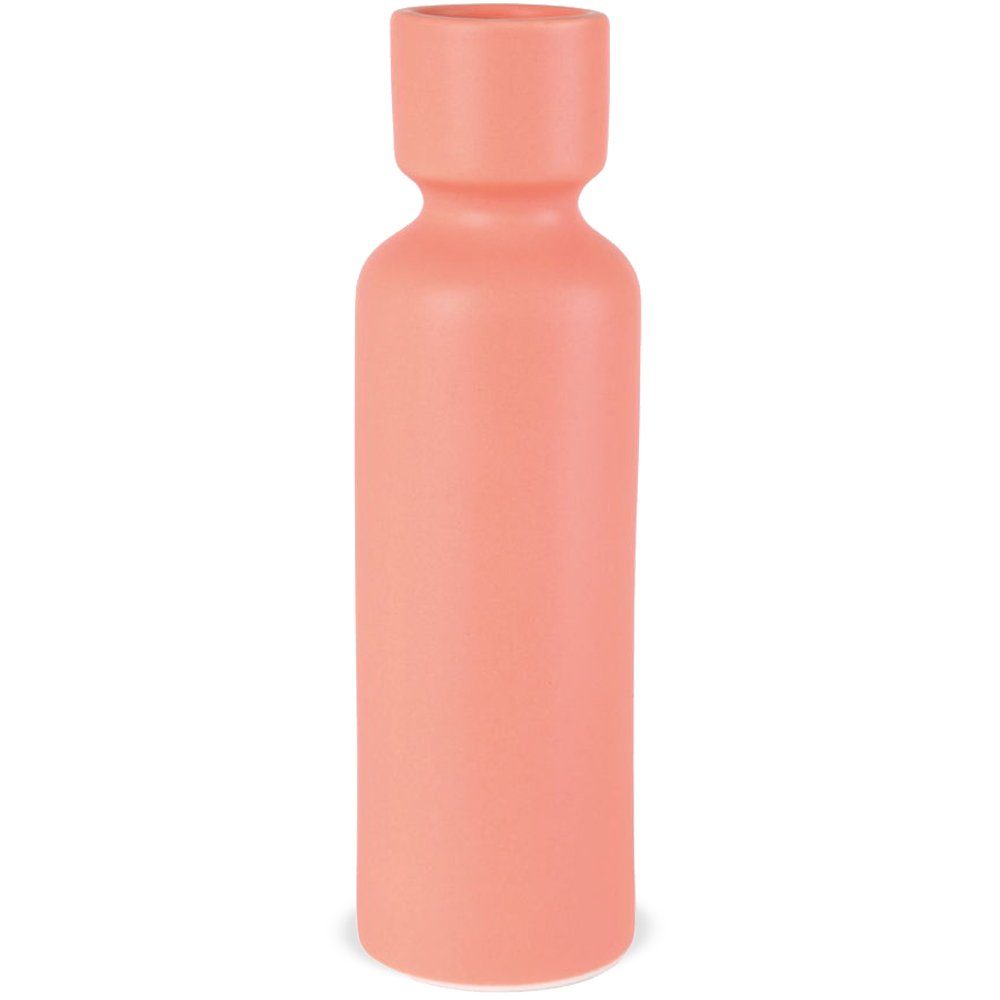 Matches21 Home And Hobby Blumentopf Keramikvase Flasche Dekovase Matt