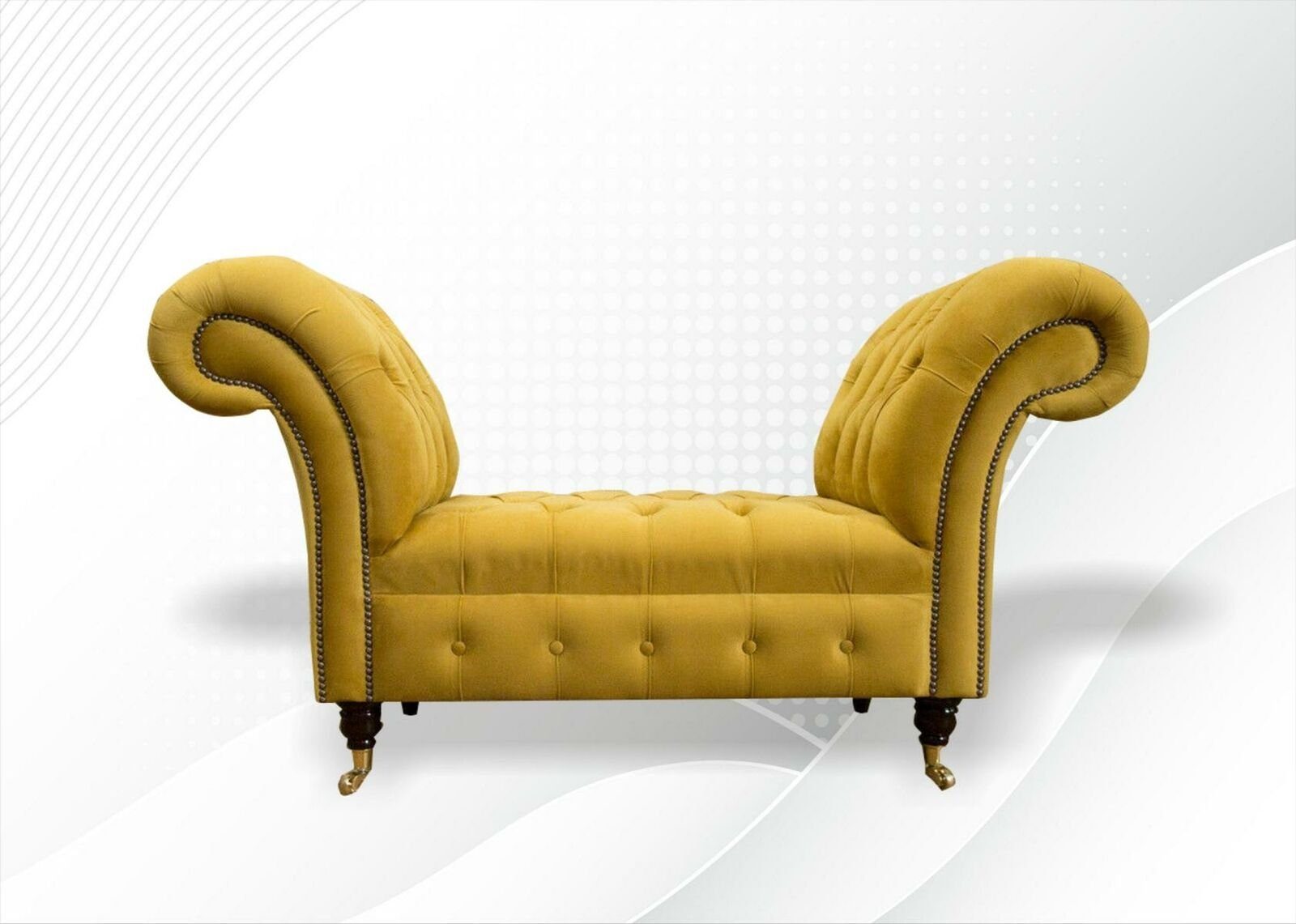 Jvmoebel Sessel Design Chesterfield Stoff Sessel 15 Sitzer Sofas