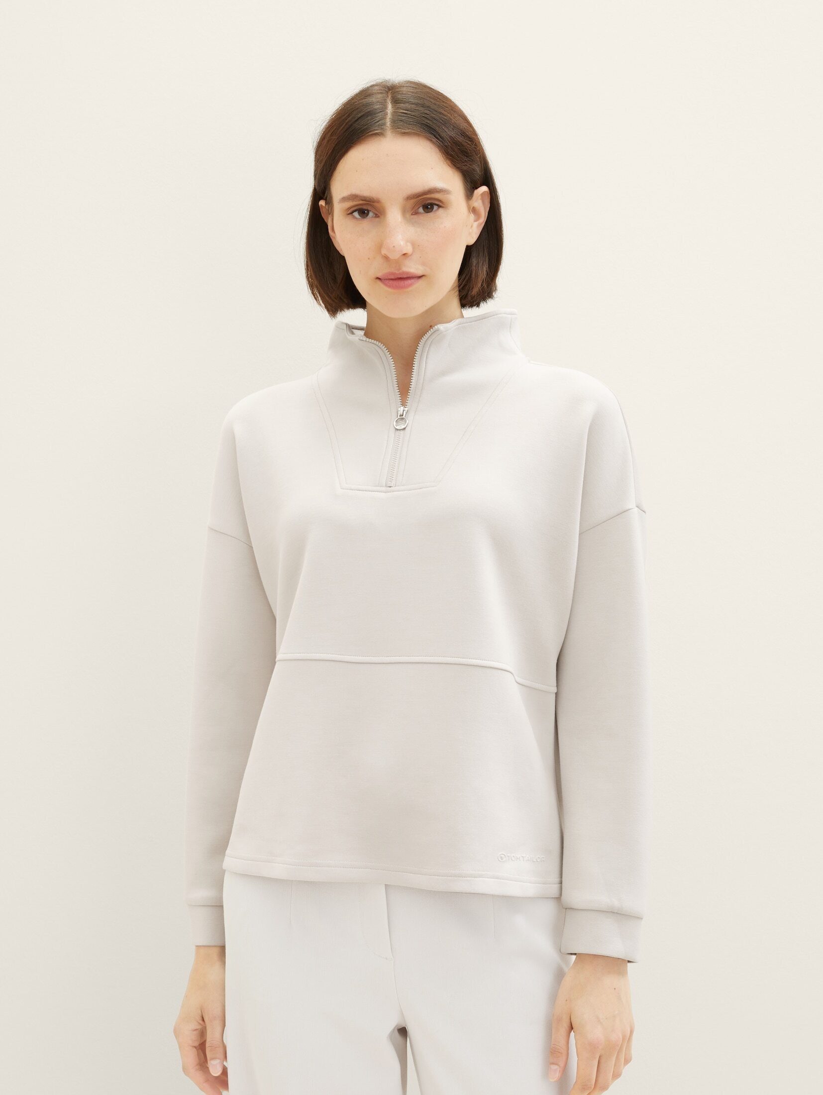 Tom Tailor Sweatshirt Troyer Sweatshirt